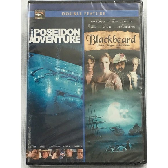 Media | The Poseidon Adventure Blackbeard Dvd 209 Double Feature ...